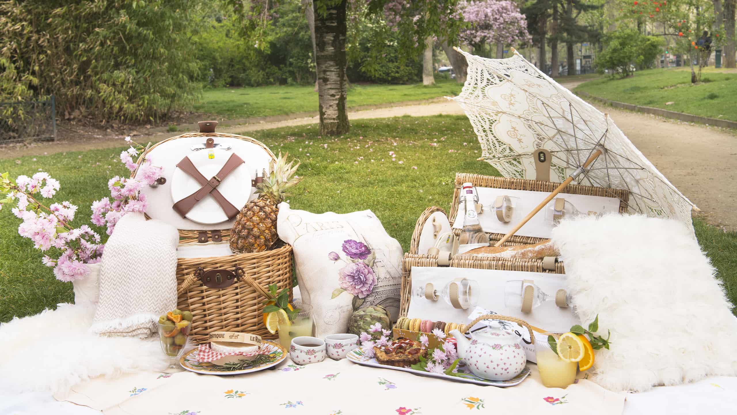 Cestino per picnic - Les jardins de la comtesse – Les Jardins de la ...